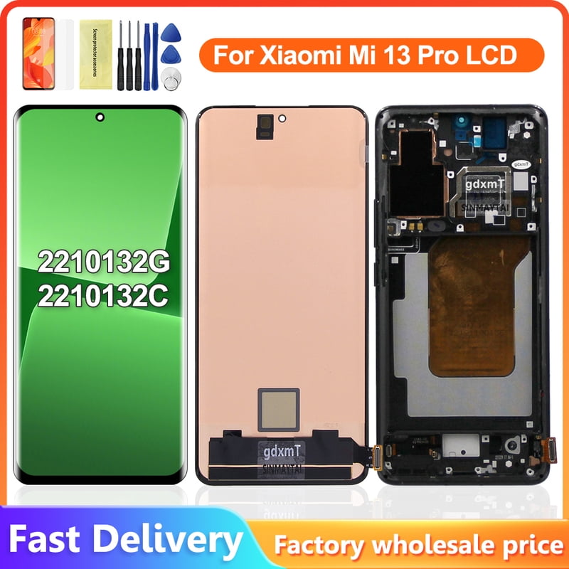 AMOLED For Xiaomi Mi 13 Pro LCD 2210132G 2210132C Display Digital Touch ...