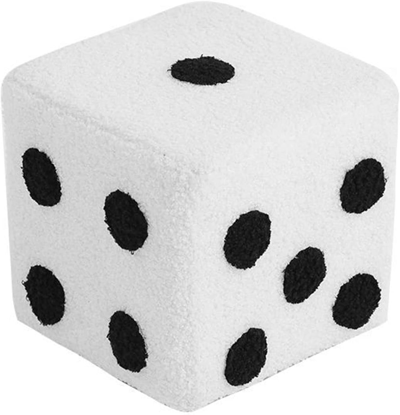 AMONIDA Dice Stool, Three Dimensional and Shaped Wooden Frame Foot ...