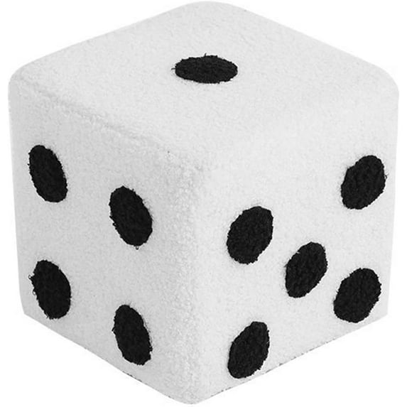 AMONIDA Dice Stool, Three Dimensional and Shaped Wooden Frame Foot ...