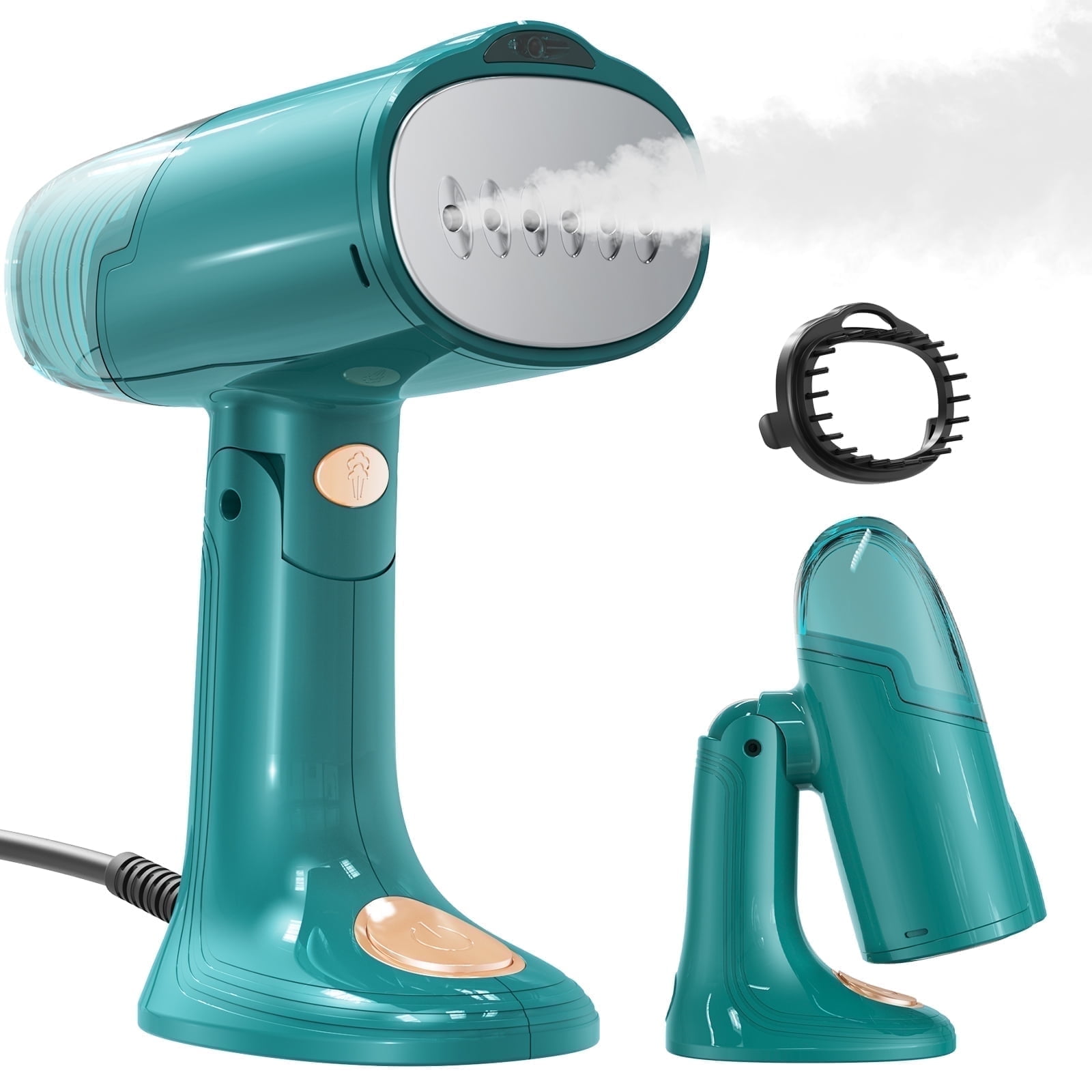 AMONSEE Handheld Garment Steamer, Portable Steam Iron, 1500W, 30S Fast ...