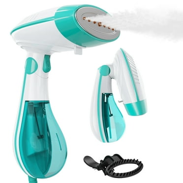Hamilton Beach Handheld Garment Steamer, Gray with Blue Accents, 11557 ...