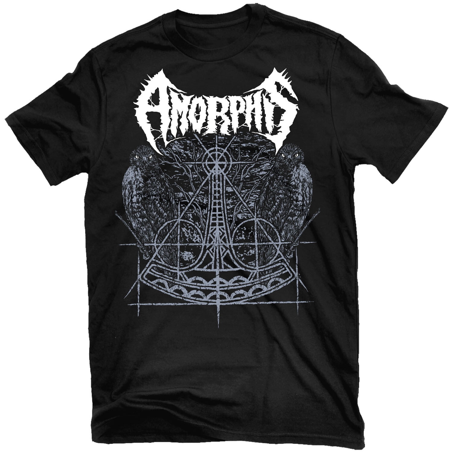 AMORPHIS Hammer Of Ukko T-Shirt NEW! Relapse Records TS4617 - Walmart.com