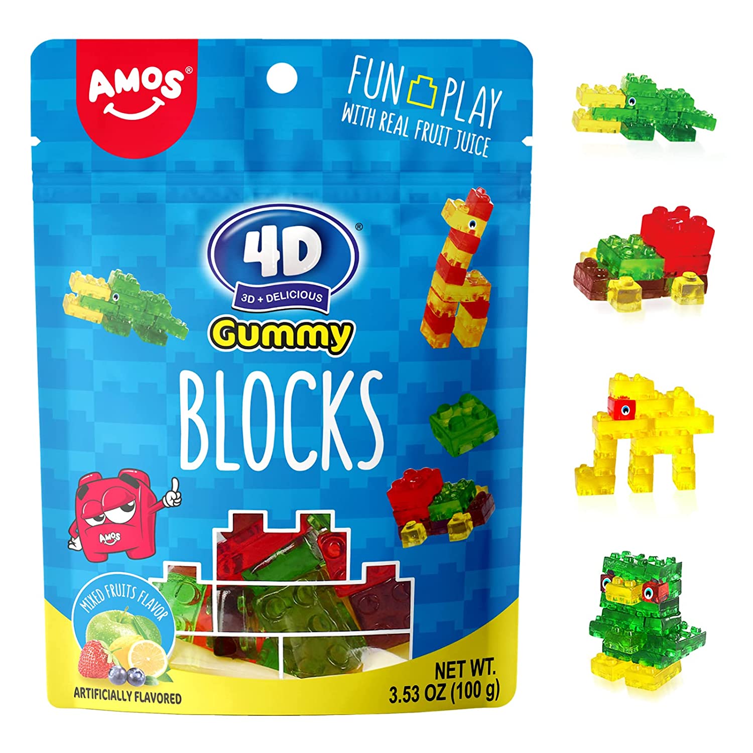 Hilco (1) bag Kool-Aid Gummies - Candy in 3 Fruity Flavors - Tropical ...