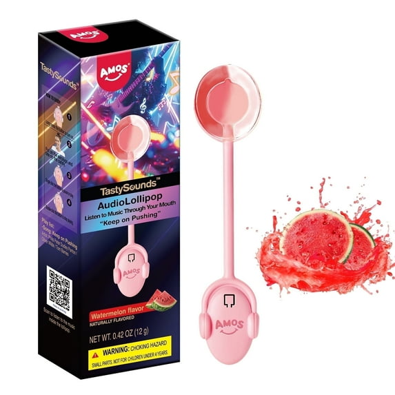 AMOS Music Lollipop, Singing Candy with Bone-Conduction Technology ...