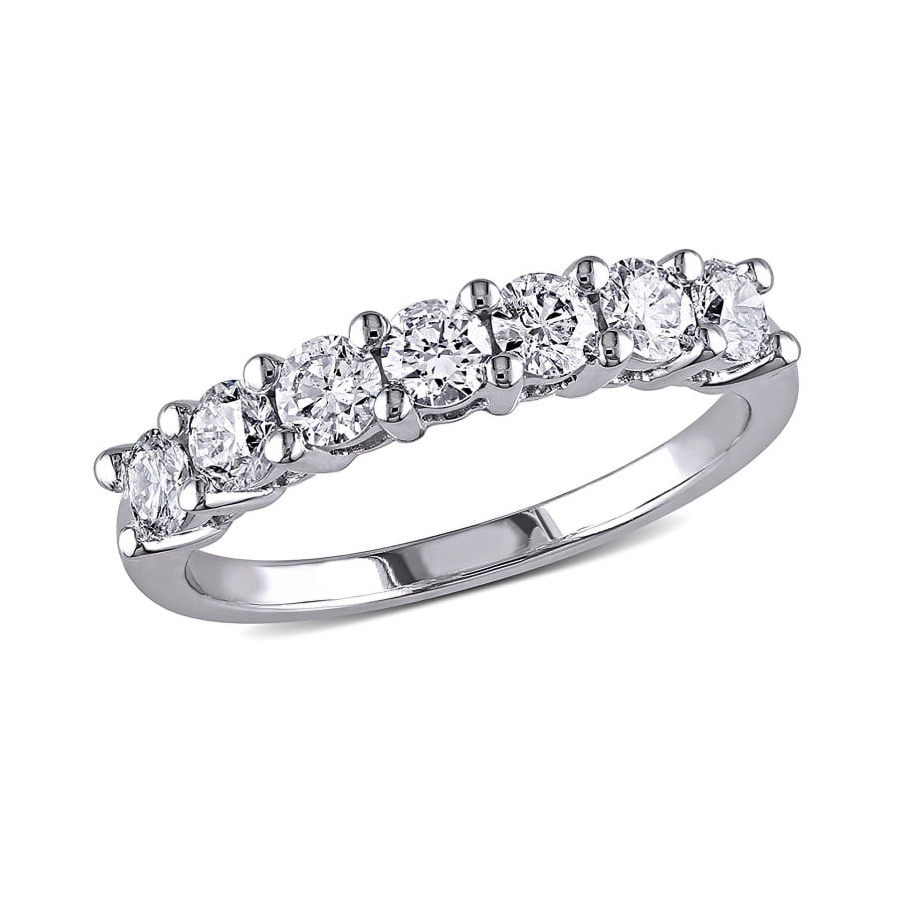 AMOUR 1 CT TW Diamond Anniversary Band In 14K White Gold - Walmart.com