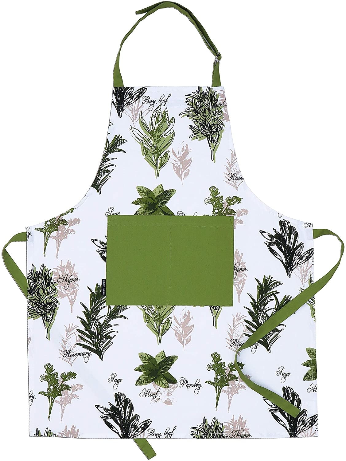AMOUR INFINI Aprons for Women Adjustable Strap with Waist Ties Aprons ...