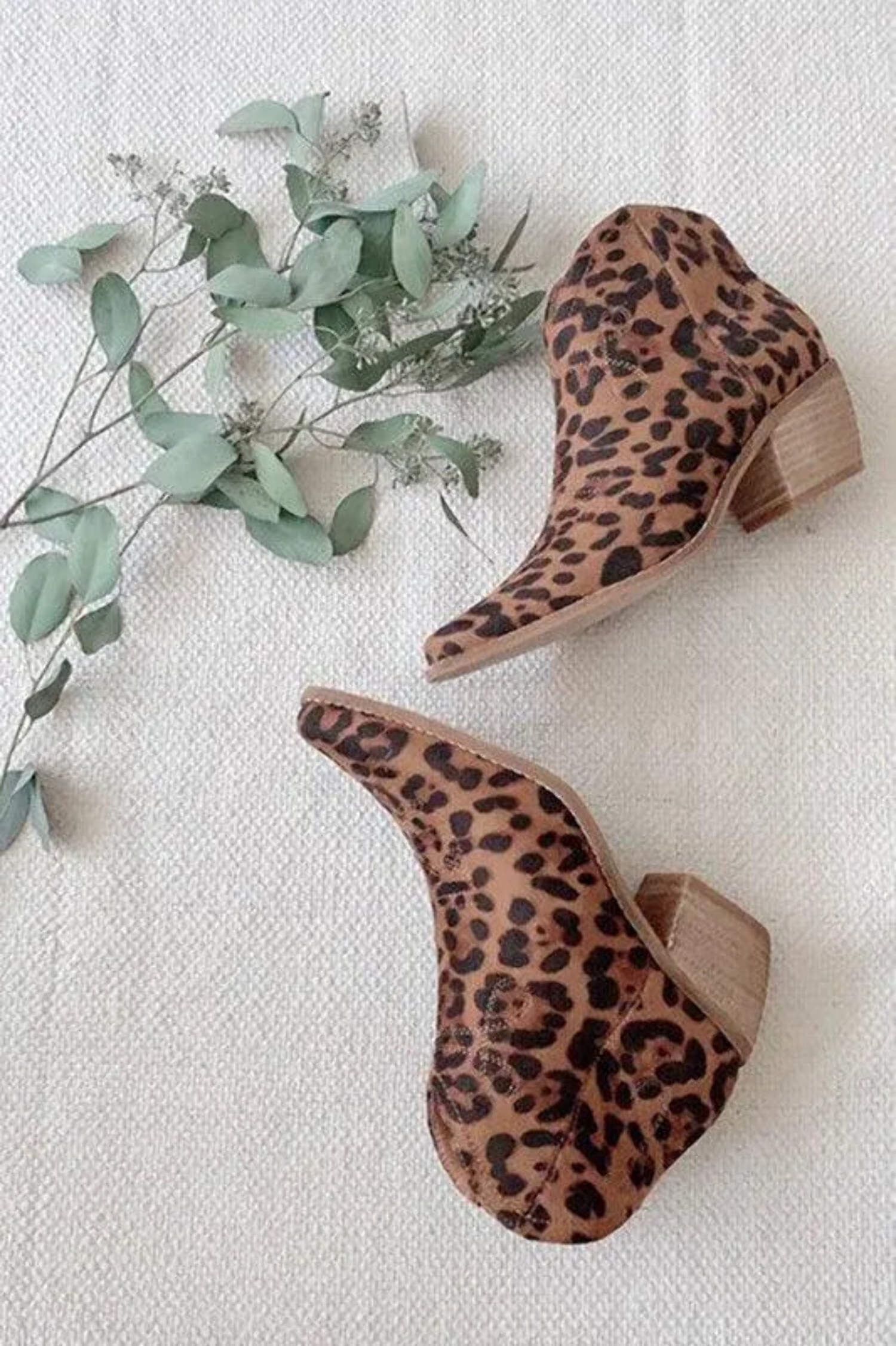 AMOUR Western Boot Leopard - Walmart.com
