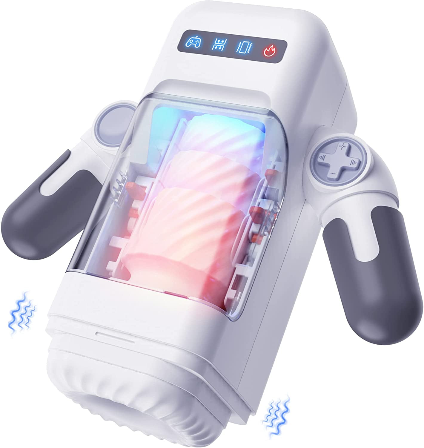 Kerero Automatic Male Masturbator With 10 Thrusting And Vibration Modes Sex Toys For Men With