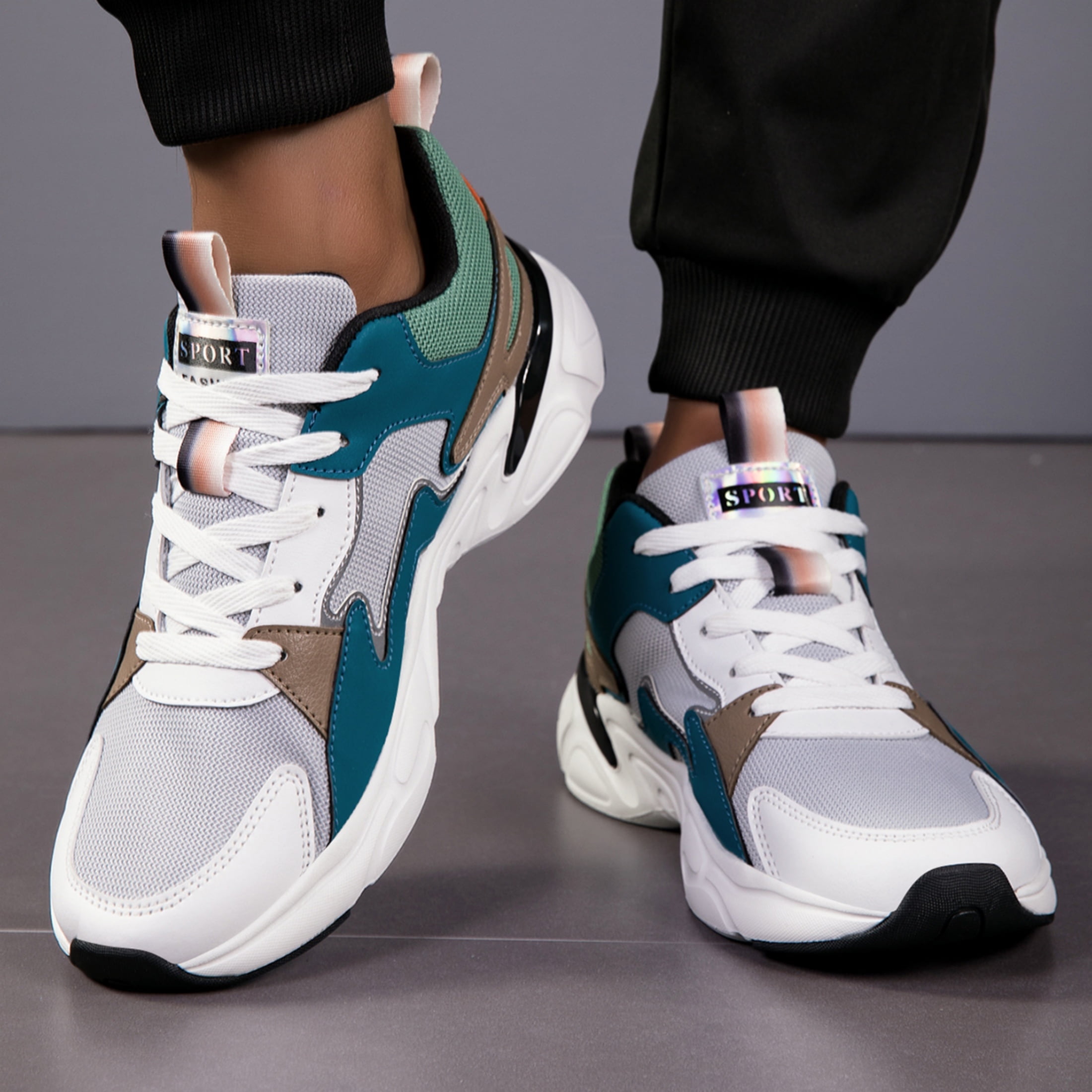 AMOX Men's & Women's Running Shoes - Zero Drop & Non-Slip Rubber ...