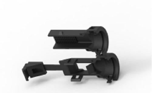 / AMP 965784-1 CIRCULAR CABLE CLAMP, STRAIN RELIEF, PA 66 (1 piece ...