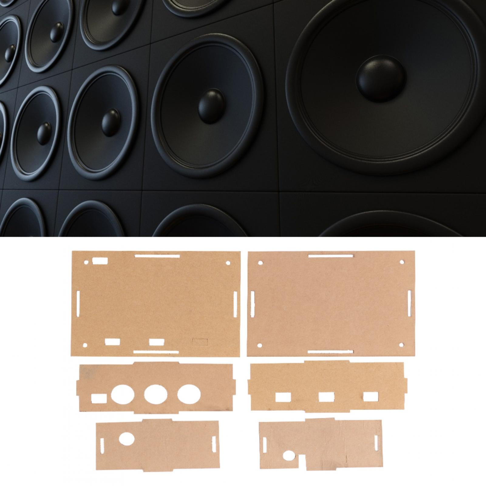 AMP Board Shell Acrylic Transparent for 2.1 Digital Power Amplifier ...