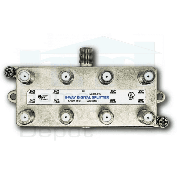 AMPHENOL/HOLLAND 8 WAY BALANCED MoCA 2.5 COMPLIANT 5-1675 MHz – ABS318H ...