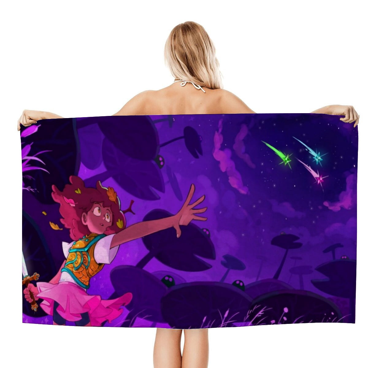 AMPHIBIA Gifts Beach Towel for Women Girl Birthday Inspired Fan Bath ...