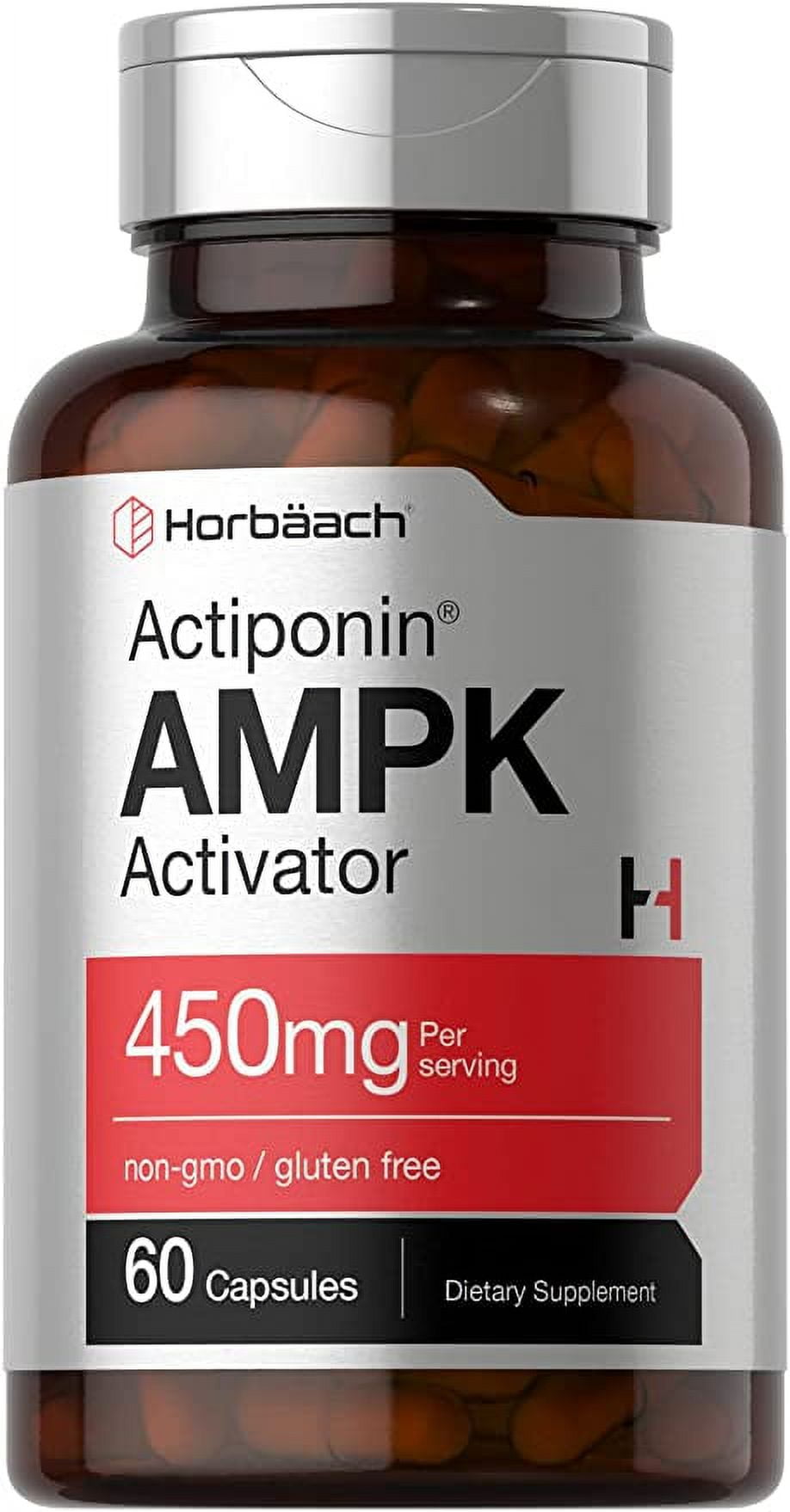 Horbaach AMPK Metabolic Activator 450mg | 60 Capsules | Energy ...