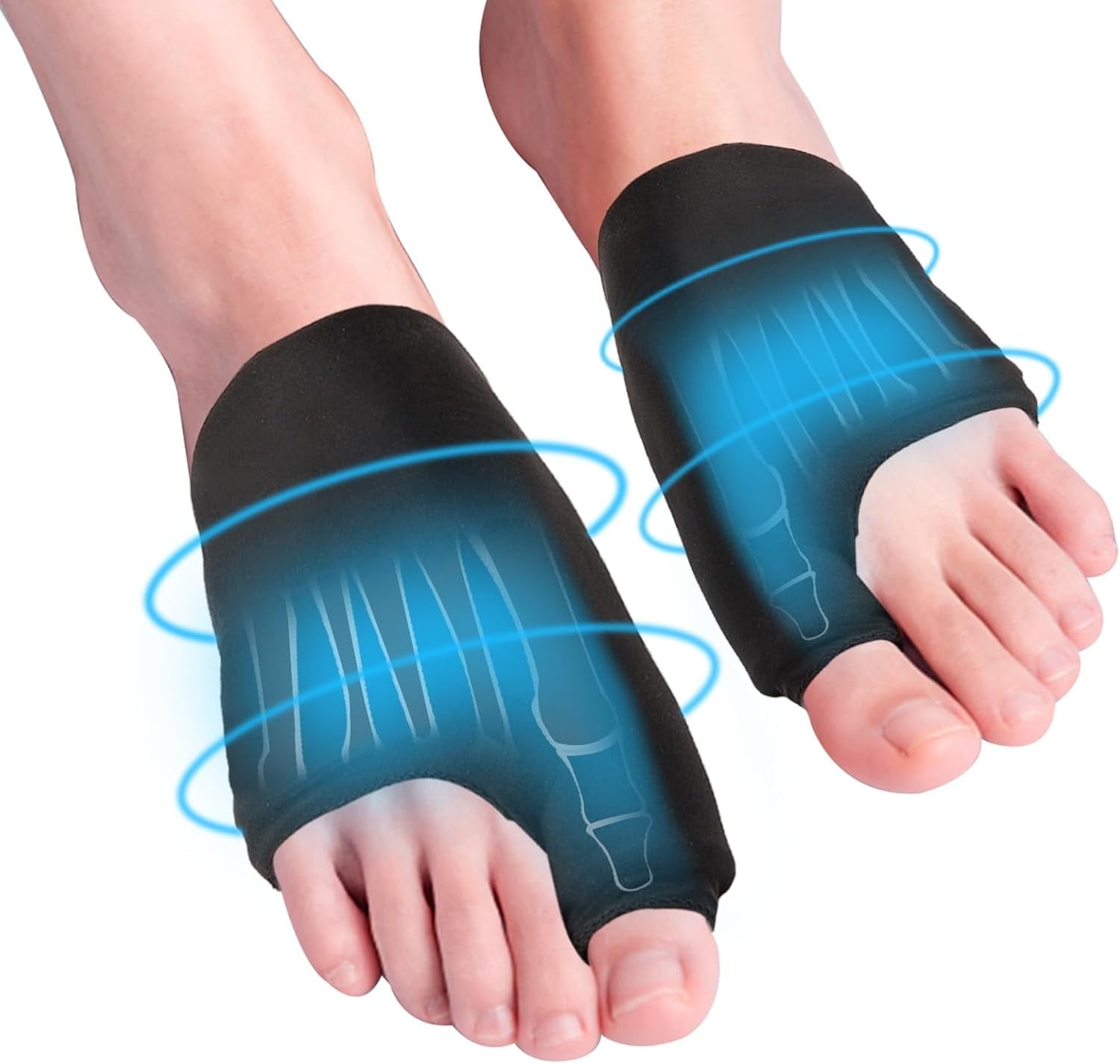 AMQTSLM 2Pcs Foot Ice Packs Big Toe for Bunion Gout Pain Relief ...