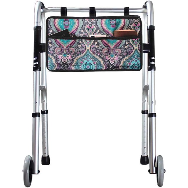 AMQTSLM Walker Basket with Cup Holder, Walker Bags for Elderly, Walker ...