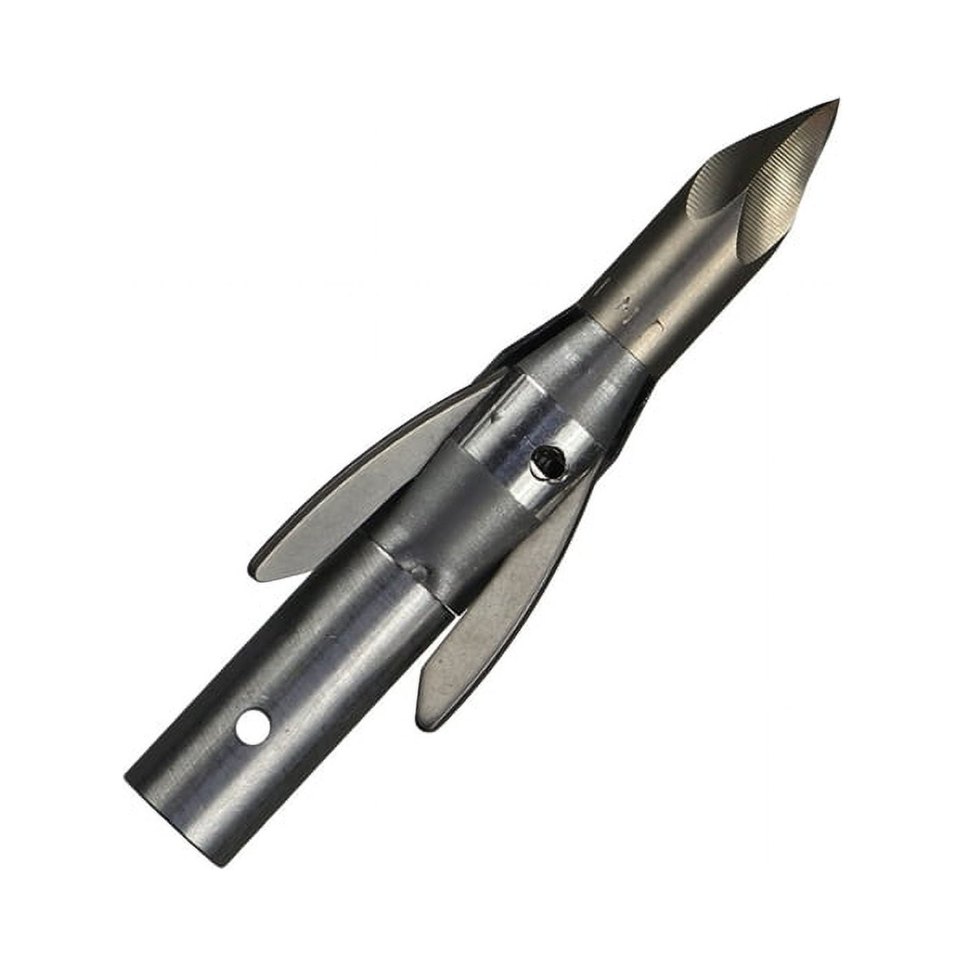 AMS Bowfishing P907 Ankor Quick-Turn Stainless Steel 3-Barb Arrow Point ...