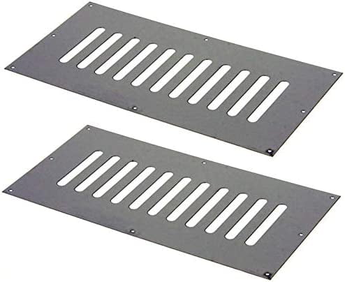 AMS Fireplace 12x6 Inch 321 High Gauge Stainless Steel Fire Pit ...