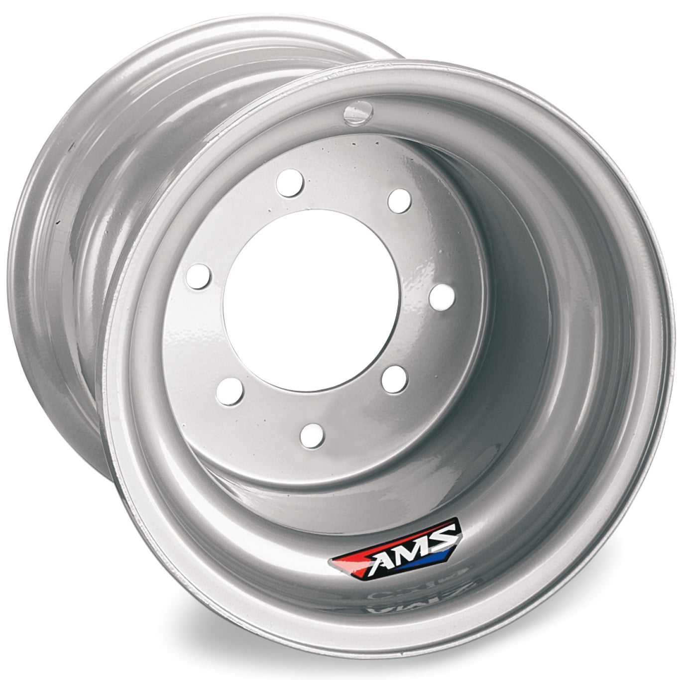 AMS Steel Rear Wheel 8x8.5, 3.5+5, 4/110 & 4/130 Bolt Patterns (AMS101 ...