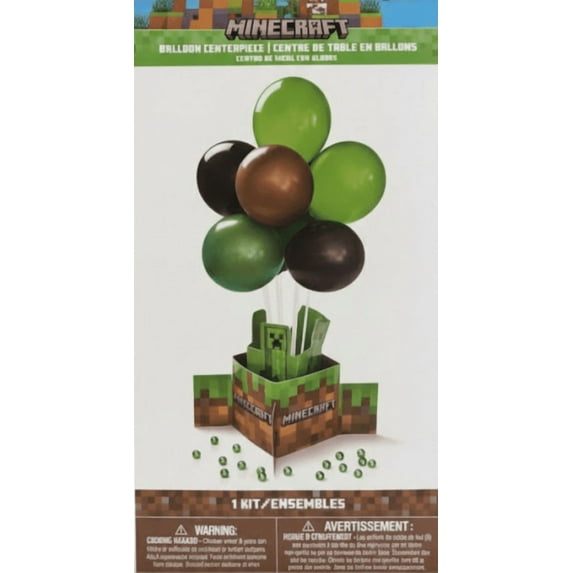 AMSCAN - Minecraft Decorative Balloon Centerpiece (38 in.) - Walmart.com