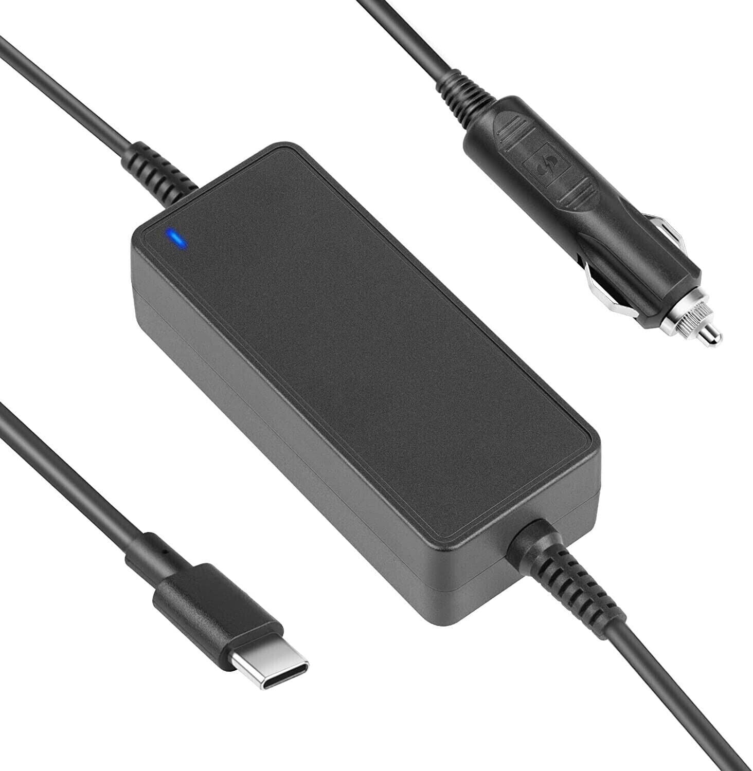 AMSK POWER Car Charger for HP Chromebook 15.6" 15a 15at Laptop Notebook ...