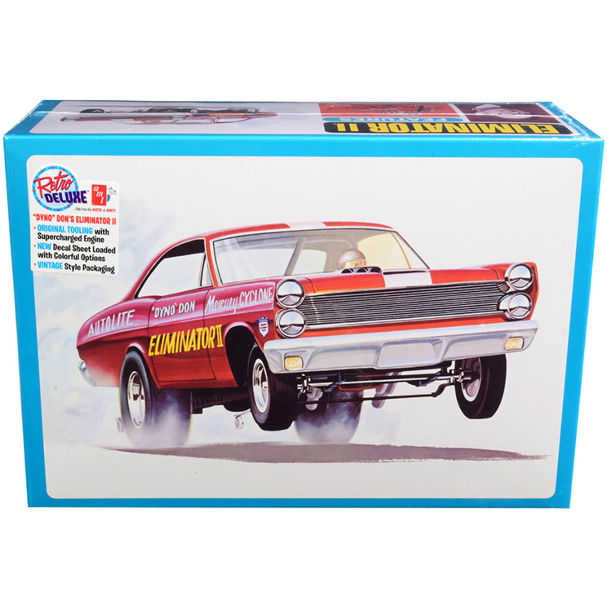 AMT AMT1151 Skill 2 Model Kit Mercury Cyclone Funny Drag Car Dyno Don ...