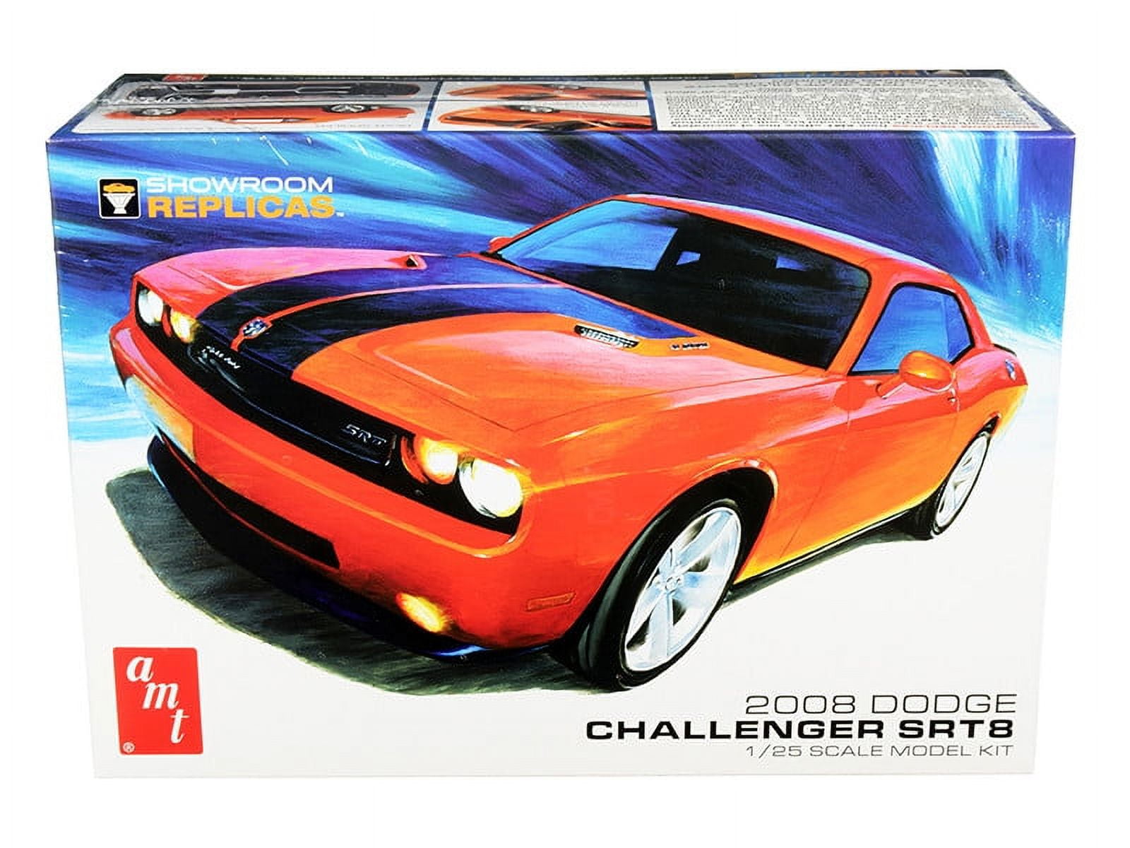 AMT 1:25 Scale 2008 Dodge Challenger SRT8 Model Kit - Walmart.com