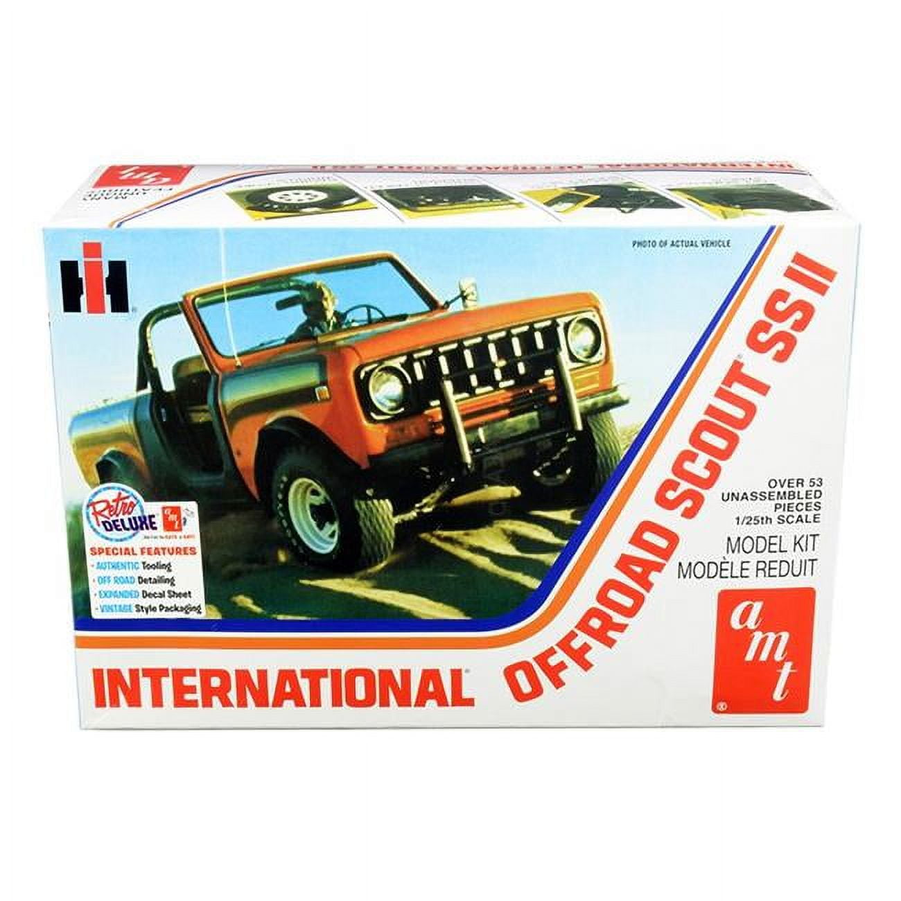 AMT 1:25 Scale International Scout SSII Plastic Car Kit - Walmart.com
