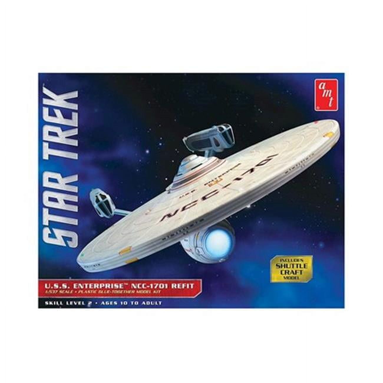 AMT 1/537 Star Trek USS Enterprise Refit AMT1080 Plastic Models Space ...