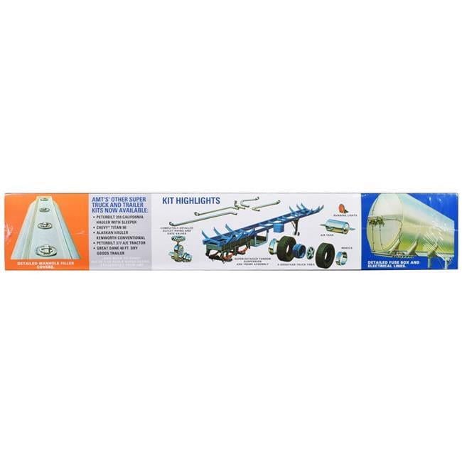 AMT 1354 1/25 Fruehauf Tanker Gulf Plastic Model Kit - Walmart.com