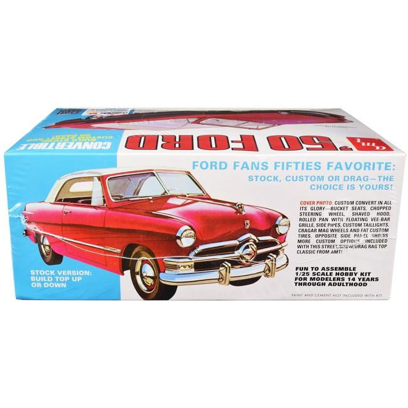 AMT 1950 Ford Convertible Street Rods Edition 1/25 AMT1413 Plastics Car ...