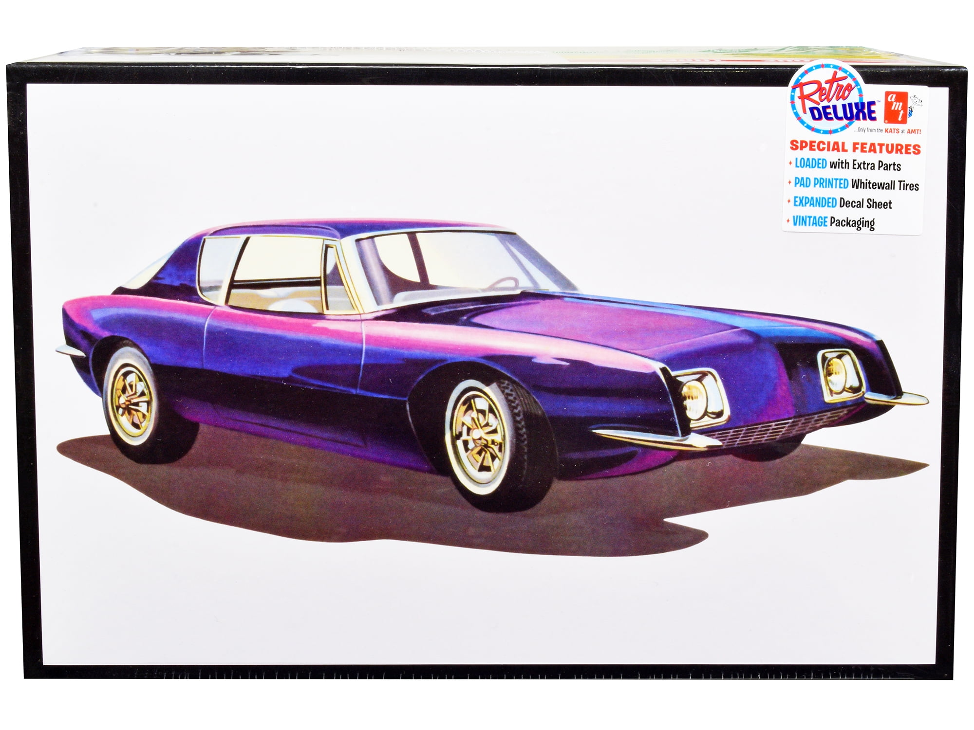 AMT 1963 Studebaker Avanti 1/25 AMT1312 Plastics Car/Truck 1/24-1/25 ...