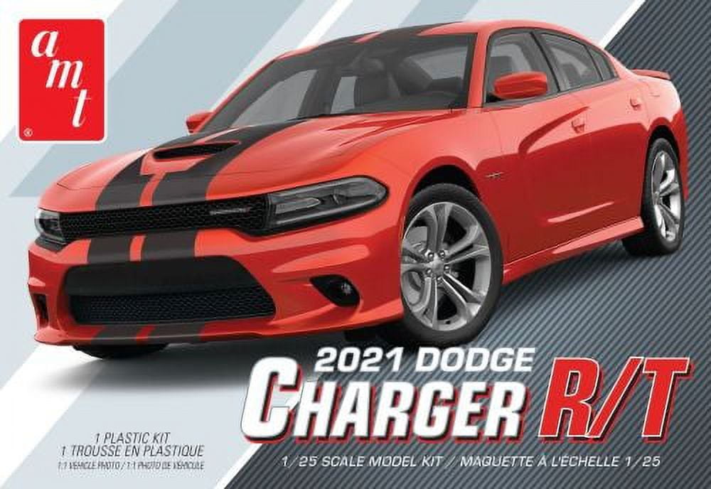 AMT Dodge Charger R/t 2021 Plastic Model Kit - 1:25 Scale, Snap ...