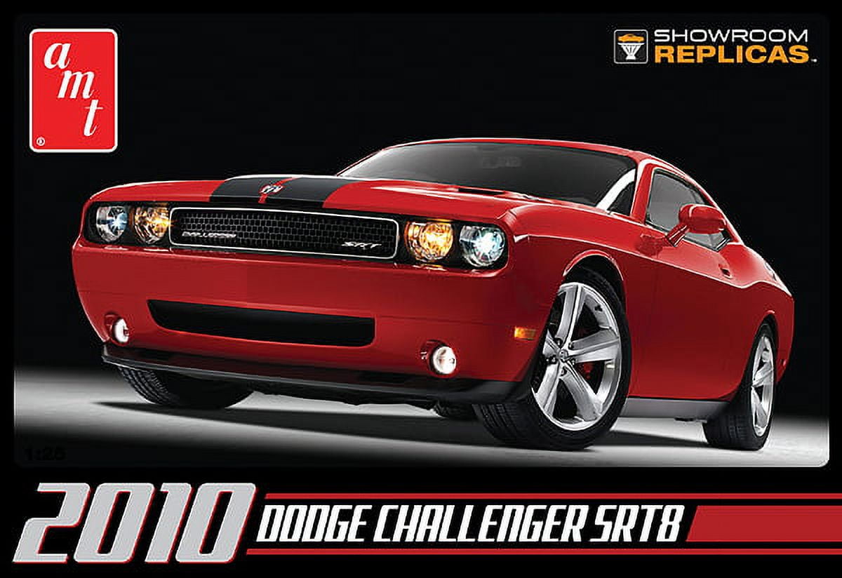 AMT 688 1:25 2010 Dodge Challenger SRT8 Plastic Model Car Kit - Walmart.com