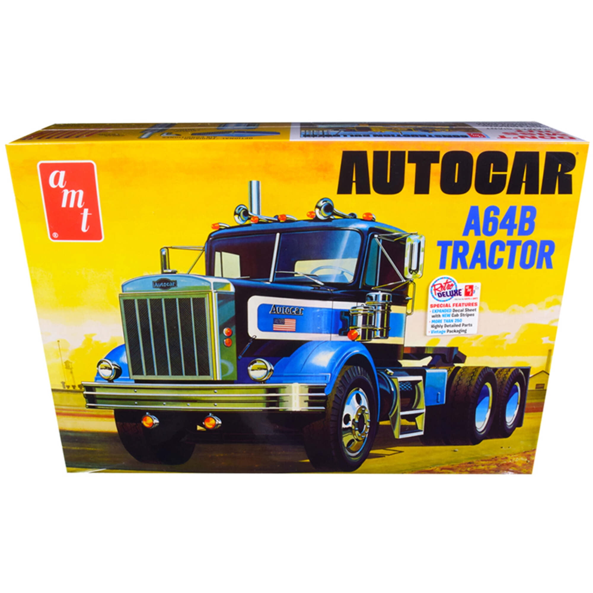 Skill 3 Model Kit Autocar A64B Tractor 1/25 Scale Model by AMT ...