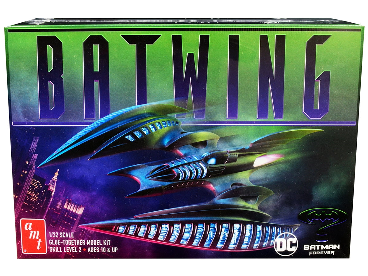 AMT Batman Forever Batwing 132 AMT1290 Plastics Car/Truck 1/24-1/25 ...