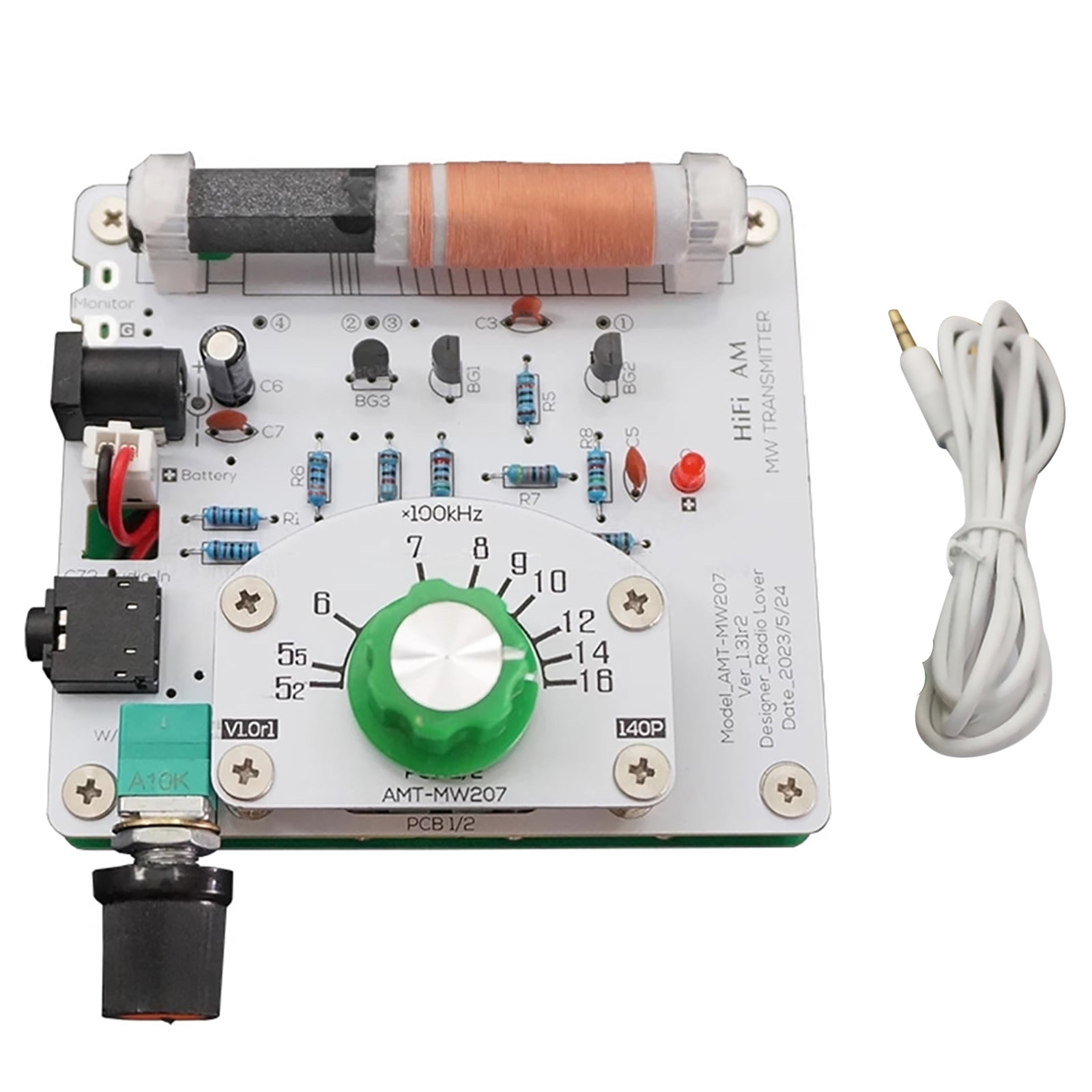 AMT-MW207 Medium Wave Radio Transmitter AM Radio Transmitter 525 ...