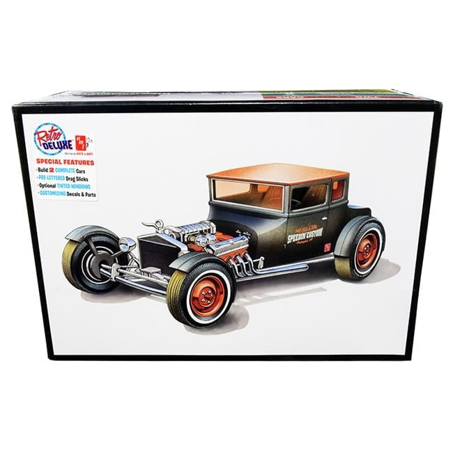 AMT Skill 2 Model Kit 1925 Ford Model T Chopped Set of 2 Pieces 1 by 25 ...