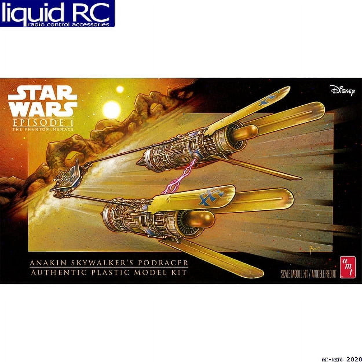 Skill 2 Model Kit Anakin Skywalker's Podracer "Star Wars Episode I: The ...