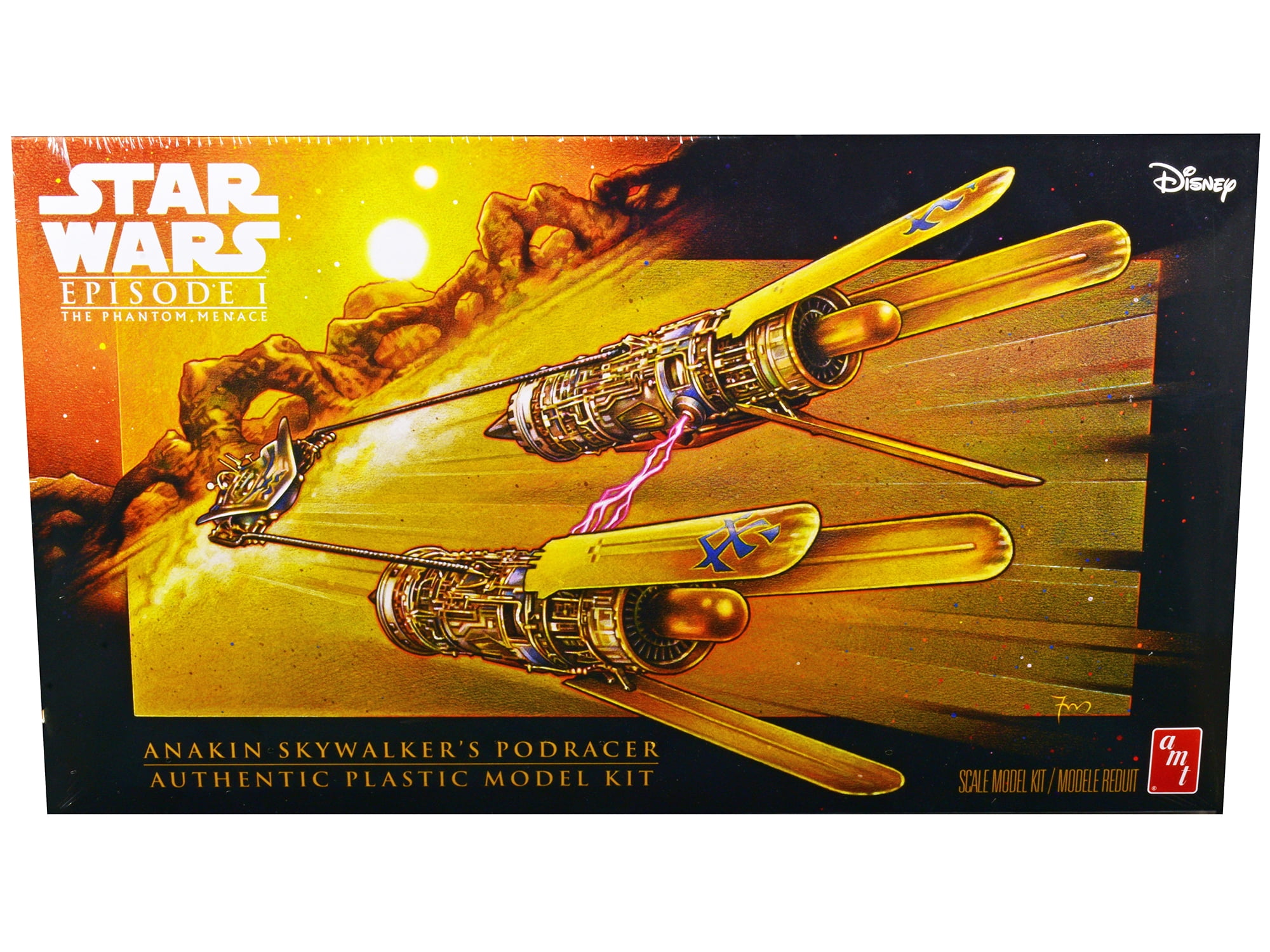 AMT Star Wars Phantom Menace Anakin's Podracer 1/32 AMT1276 Plastic ...