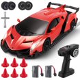 AMTPM Lamborghini RC Drift Car, 1:18 4WD High Speed Remote Control ...