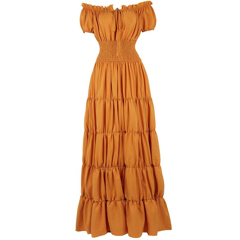 [ AMVIC ] Renaissance Costume Women Medieval Irish Under Dress Retro ...