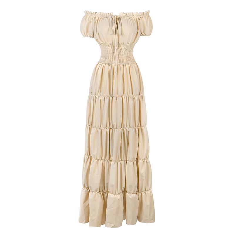 [ AMVIC ] Renaissance Costume Women Medieval Irish Under Dress Retro ...