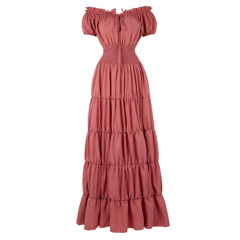 [ AMVIC ] Renaissance Costume Women Medieval Irish Under Dress Retro ...