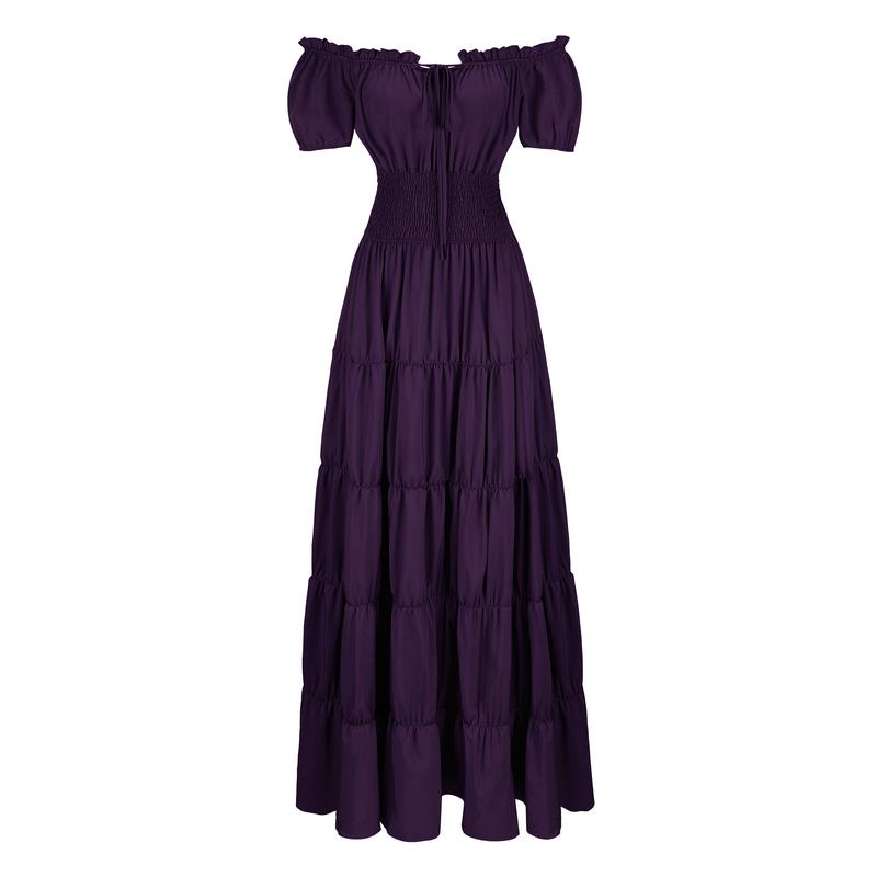 [ AMVIC ] Renaissance Costume Women Medieval Irish Under Dress Retro ...