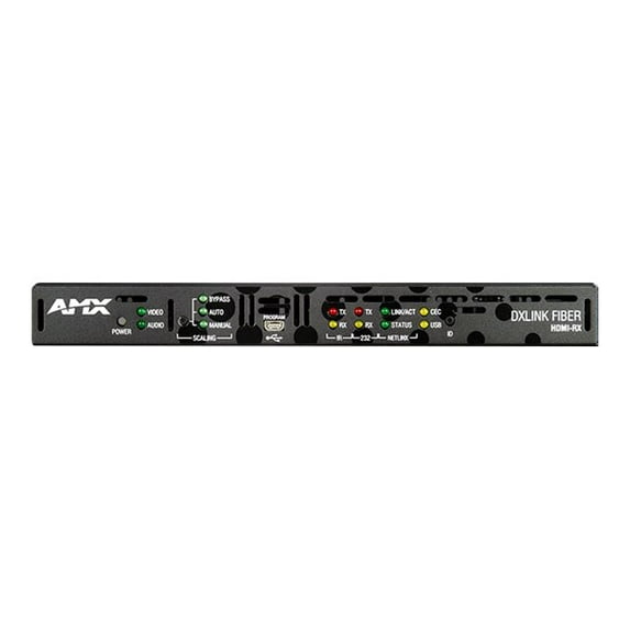 AMX DXLinkTM HDMI Multimode Fiber Receiver, Duplex With Fiber Extension ...
