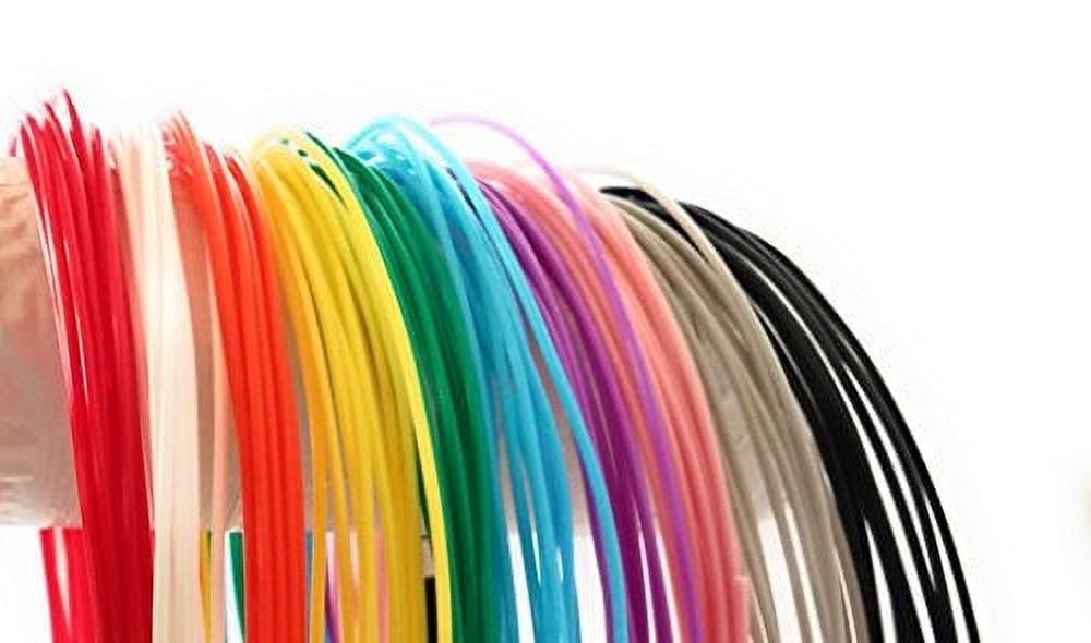 AMX3d 10 Color 3D Printing Pen Filament Pack For 3D Pens and Printers ...