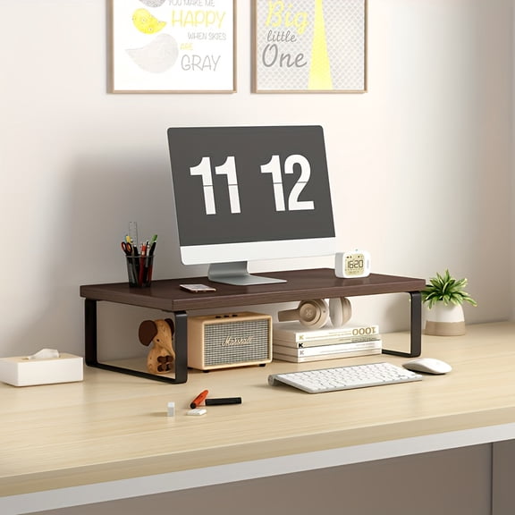 Fold-Down Monitor Stands and Laptop Risers for a Flexible Workspace