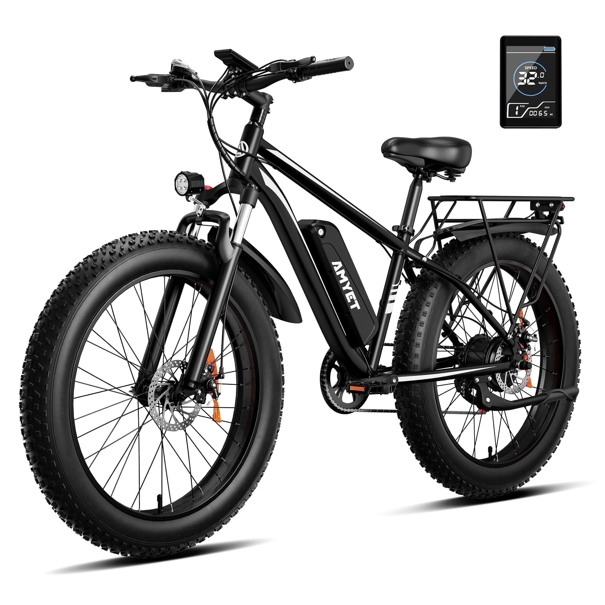 Customer reviews for AMYET EB26 Electric Bike for Adults, 26*4.0 Fat ...