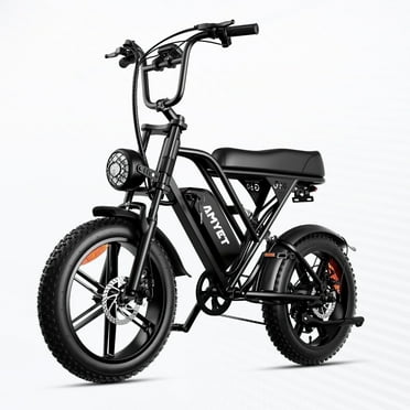 HOVSCO HovScout Electric Bike, 750W 26" Full Suspension Fat Tire Ebike for Adults, 28mph Top ...